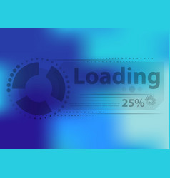 Color lines of information loading Royalty Free Vector Image