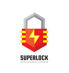 Fire security logo icon design Royalty Free Vector Image