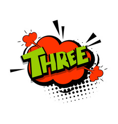 Number three tracing worksheets Royalty Free Vector Image