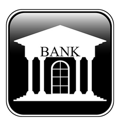 Bank button Royalty Free Vector Image - VectorStock