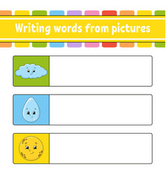 Find correct answer draw a line learning Vector Image