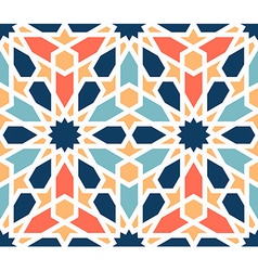 Arab world pattern with arabic culture symbols Vector Image