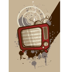 Cartoon man tv Royalty Free Vector Image - VectorStock