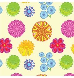 Cutesy scrapbook pattern Royalty Free Vector Image