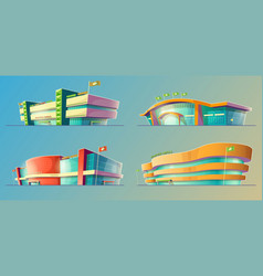 Set cartoon various Royalty Free Vector Image - VectorStock