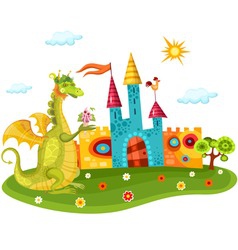 Dragon slayer Royalty Free Vector Image - VectorStock