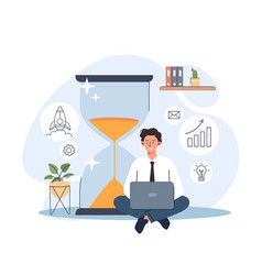 Time is money Royalty Free Vector Image - VectorStock