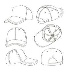 Clothing templates set Royalty Free Vector Image