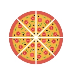 Pizza Royalty Free Vector Image - VectorStock