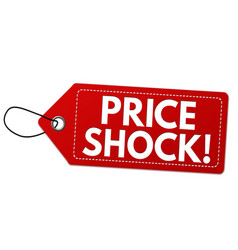 For sale label or price tag on white background Vector Image