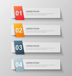 Step instructions how to make origami a paper bag Vector Image