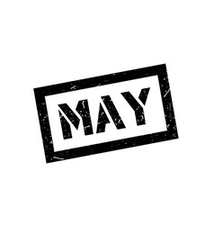 May rubber stamp Royalty Free Vector Image - VectorStock