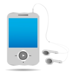 Cartoon mp3 player Royalty Free Vector Image - VectorStock