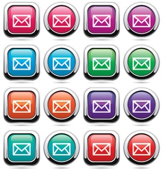 Email sing icon symbol pictograph isolated Vector Image