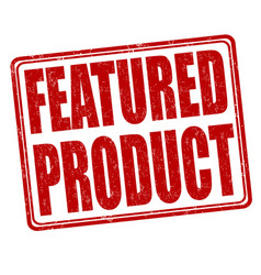 Featured product stamp Royalty Free Vector Image