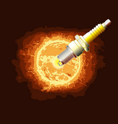 Ignition Royalty Free Vector Image - VectorStock