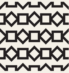 Wavy ripple lines seamless black and white Vector Image