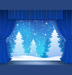 Stage theme image 2 Royalty Free Vector Image - VectorStock