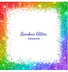 Rainbow glitter background Royalty Free Vector Image