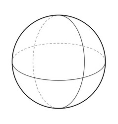 Octahedron stereometric shape composition Vector Image