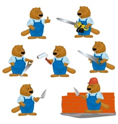 Beaver Royalty Free Vector Image - VectorStock