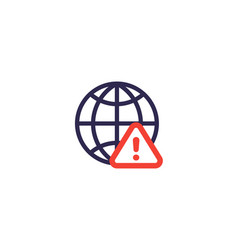 Network diagram app icon cluster Royalty Free Vector Image