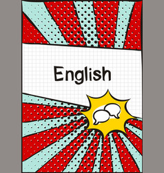 Maths cover for a school notebook or math textbook