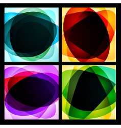 Abstract glowing background Royalty Free Vector Image