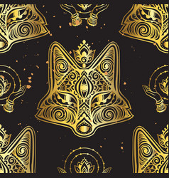 Black and white oodles kaleidoscope Royalty Free Vector