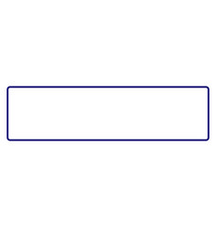 Rounded rectangle frame template Royalty Free Vector Image