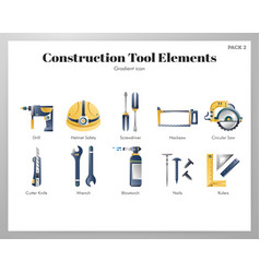 Power tools electric construction equipment Vector Image