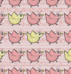 Pattern with birds Royalty Free Vector Image - VectorStock