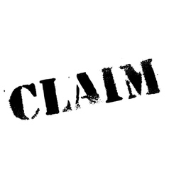 Benefit Claim rubber stamp Royalty Free Vector Image