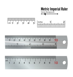 Cartoon inch worm holding a sign and a ruler Vector Image