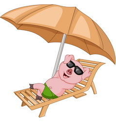 Cute tropical fish cartoon collection Royalty Free Vector