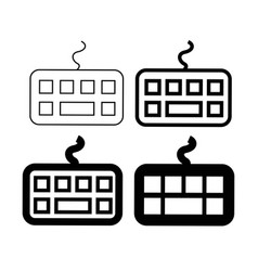 Enter key icon design Royalty Free Vector Image