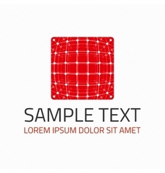 Logo red cube Royalty Free Vector Image - VectorStock