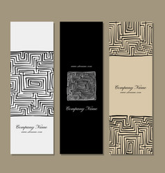 Books library business card design Royalty Free Vector Image