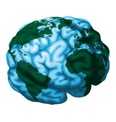 World map with big cities Royalty Free Vector Image