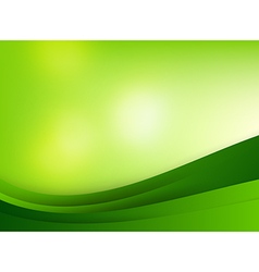Abstract background green curve and lated element Vector Image