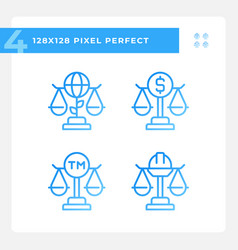 Everyday schedule and routine gradient linear Vector Image