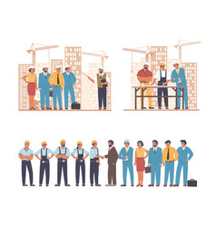 Cartoon man builder Royalty Free Vector Image - VectorStock