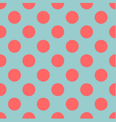 Colorful tile background pink polka dots wallpaper