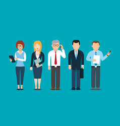 Business team Royalty Free Vector Image - VectorStock