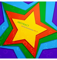 Star with technology background Royalty Free Vector Image