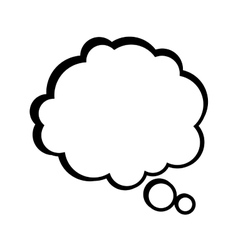 Bubble text message design Royalty Free Vector Image