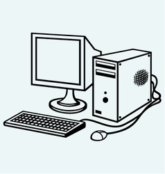 Computer problems Royalty Free Vector Image - VectorStock