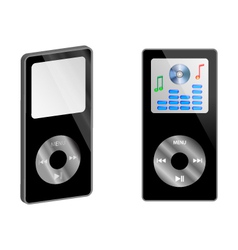 Cartoon mp3 player Royalty Free Vector Image - VectorStock