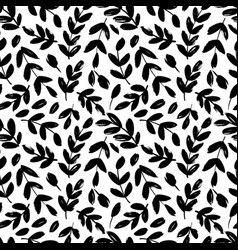 Green leaves tree branch Royalty Free Vector Image