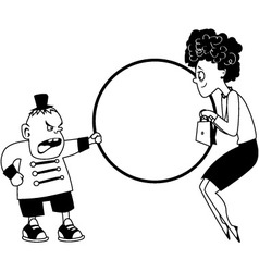 Cute cartoon family Royalty Free Vector Image - VectorStock